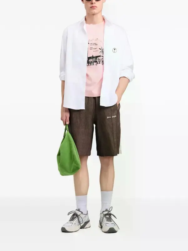 Palm Angels Classic Logo Track Shorts
