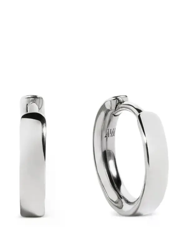 Monica Vinader Essential Hoop Earrings - Silver