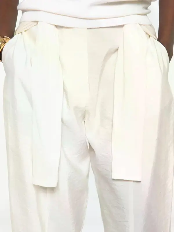 CORDERA Buttoned Trousers - White