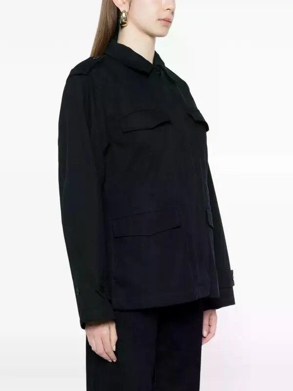 A.p.c. Flap-pocket Jacket - Blue