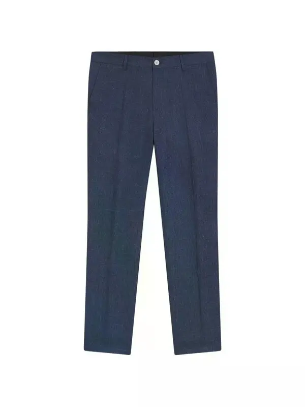 BOSS Button-fastening Trousers - Blue