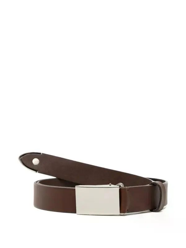 Comme Des Garçons Leather Belt - Brown