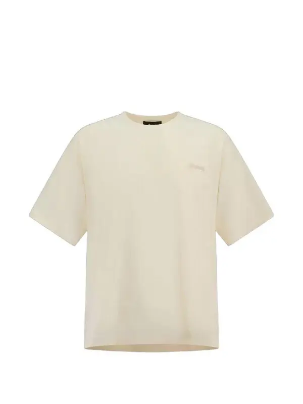 Herno Graphic-print Crew-neck T-shirt - Neutrals