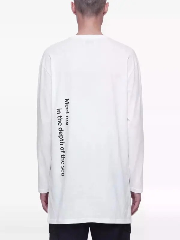 Yohji Yamamoto Long-sleeve T-shirt