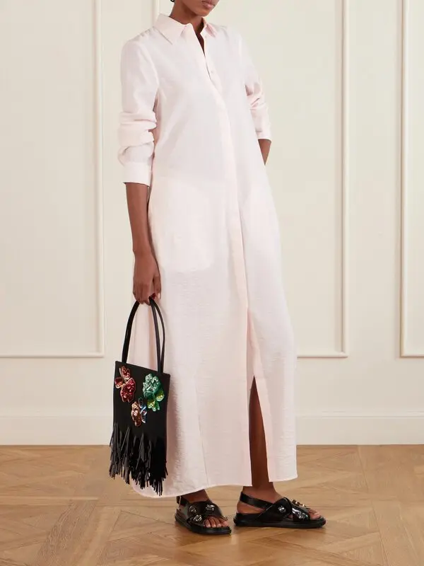 Marni Sequin-embellished Satin Tote Bag