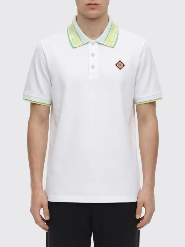 Casablanca Polo Shirt - White