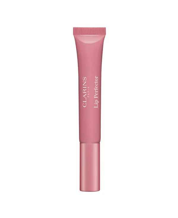 Clarins Lip Perfector Peptide-plumping And Hydrating Lip Gloss - 07 Toffee Pink Shimmer (pinky Mauve)