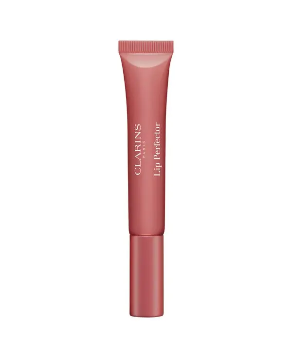 Clarins Lip Perfector Peptide-plumping And Hydrating Lip Gloss - 16 Intense Rosebud (cool Rose)