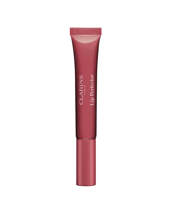 Clarins Lip Perfector Peptide-plumping And Hydrating Lip Gloss - 17 Intense Maple (nude Berry)