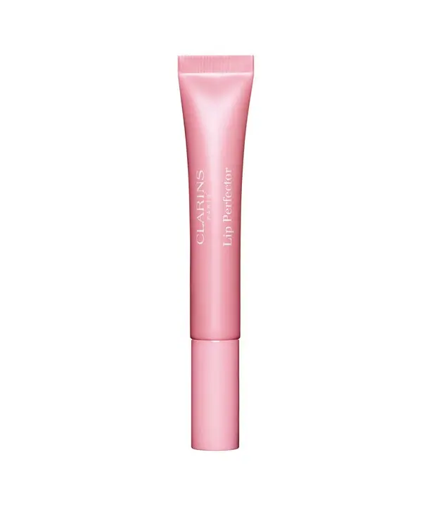 Clarins Lip Perfector Peptide-plumping And Hydrating Lip Gloss - 21 Soft Pink Glow (pearly Light Pink)