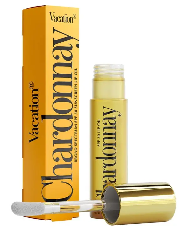VACATION Chardonnay Spf 30 Lip Oil - No Color