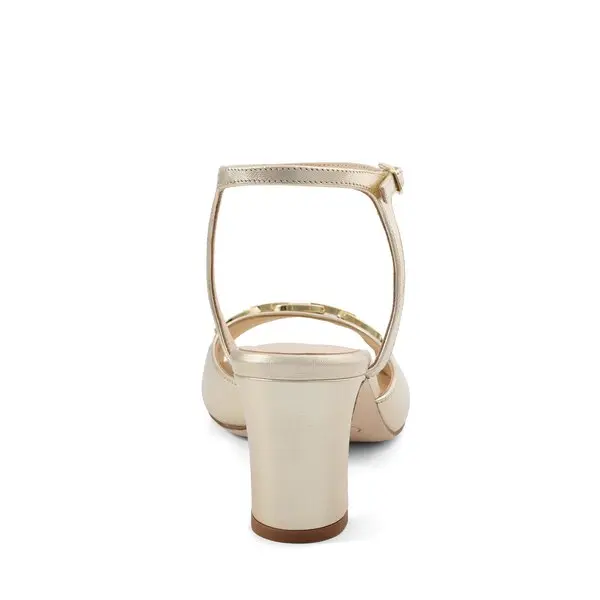ELIZEE Tessa Mid-heel Sandal - Champagne