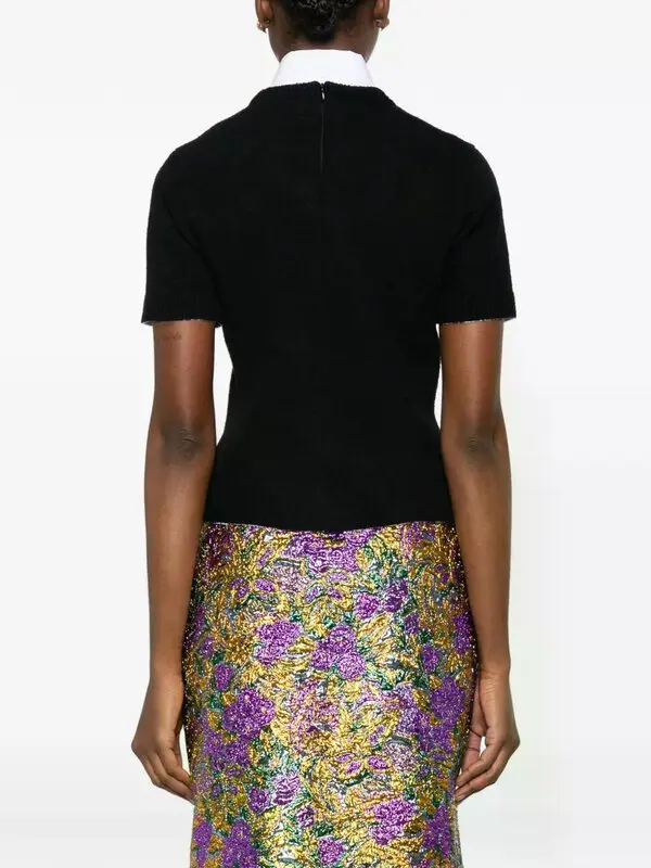 N°21 Round Neck Short Sleeve Sweater