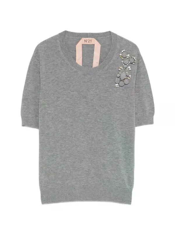 N°21 Embellished Knit Top