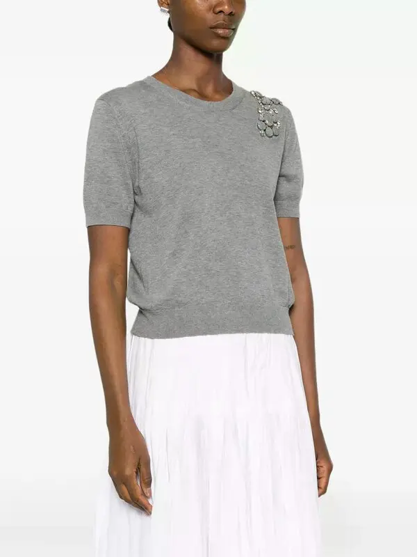N°21 Embellished Knit Top