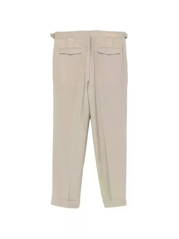 BRIGLIA 1949 Belted Pleated Trousers