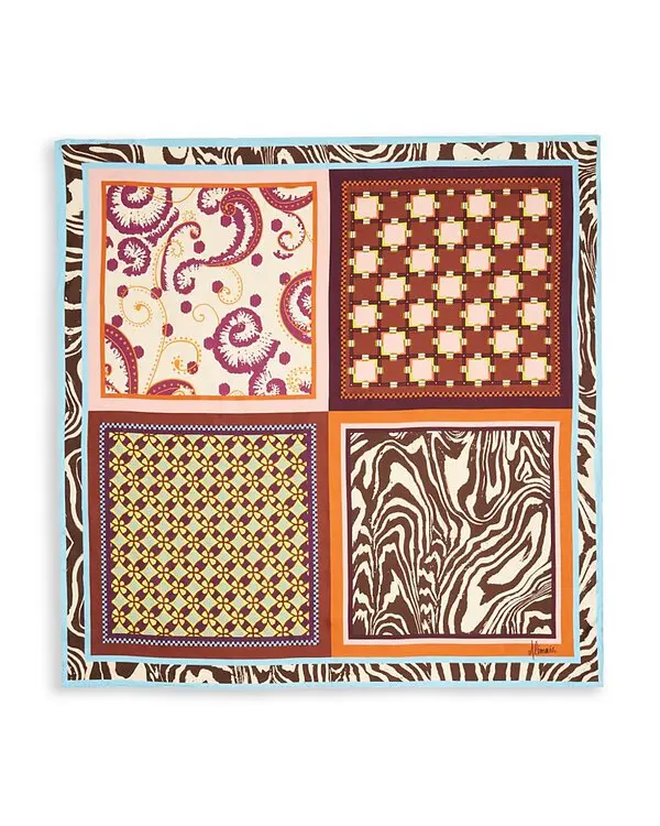 ALEMAIS Wilson Silk Scarf - Multi