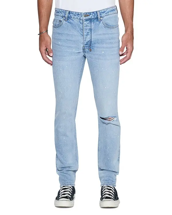 Ksubi Chitch Slim Fit Jeans In Duke Blue - Denim