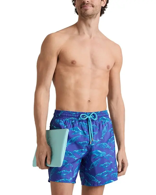 Vilebrequin Ultra-light & Packable 6" Swim Shorts - Royal Sky