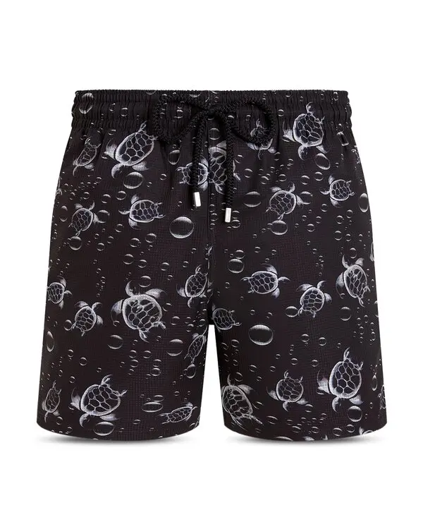 Vilebrequin Micro-perforated Ultra-light 6" Swim Shorts - Black