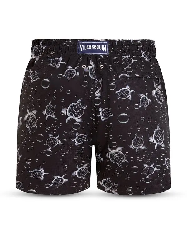 Vilebrequin Micro-perforated Ultra-light 6" Swim Shorts - Black