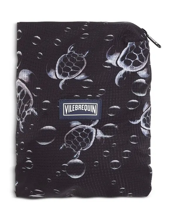 Vilebrequin Micro-perforated Ultra-light 6" Swim Shorts - Black