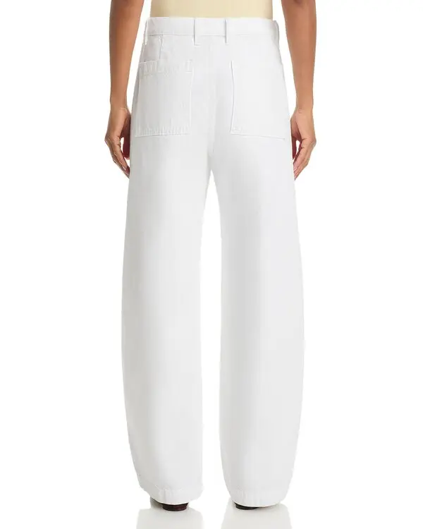 FRAME The Bow Cargo Jeans - White