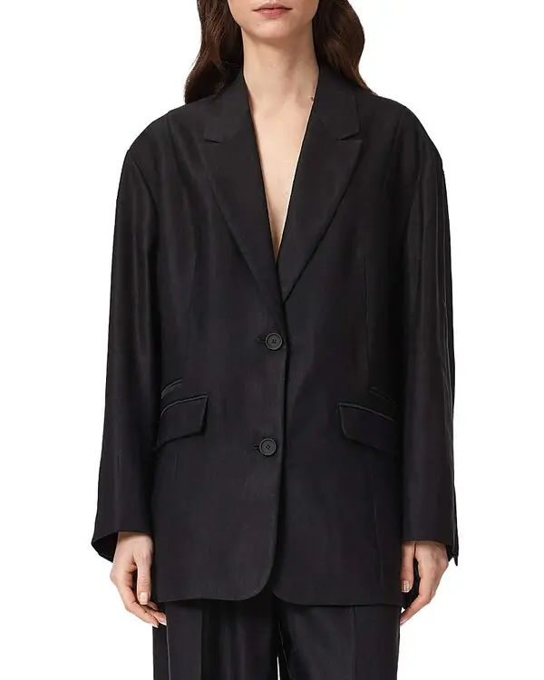 ALLSAINTS Charley Blazer - Black