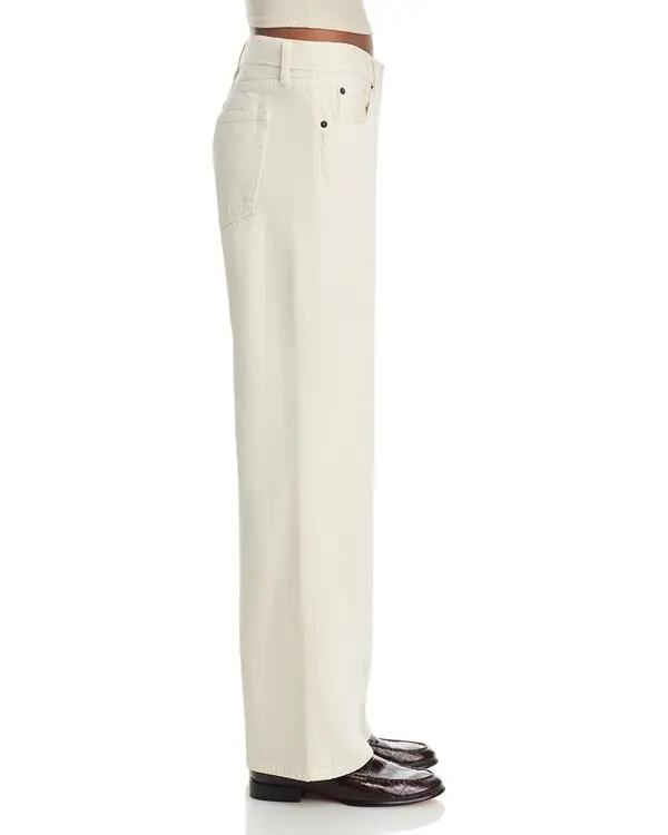 FRAME The Saturday Low Rise Straight Jeans - Shell
