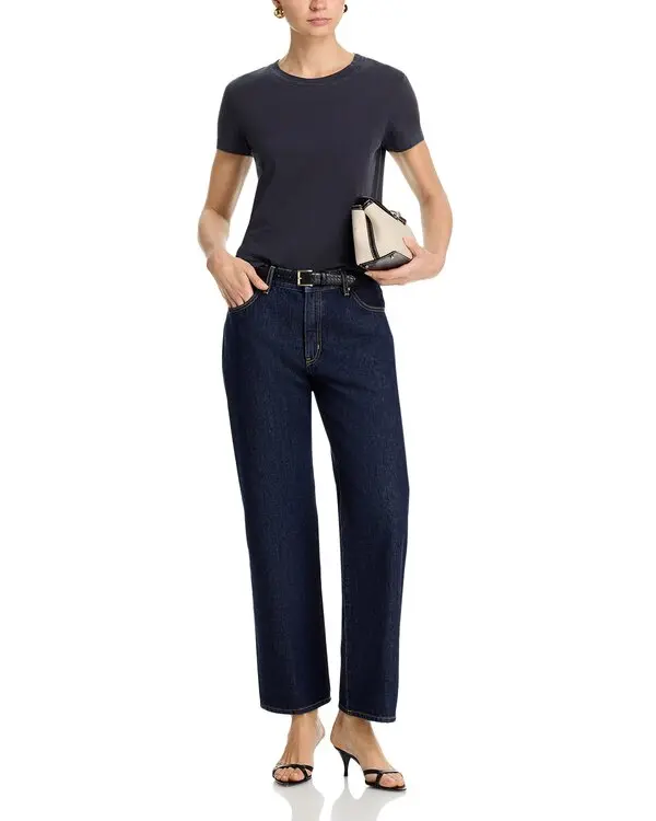 FRAME The Hang Long Straight Jeans - Rinse