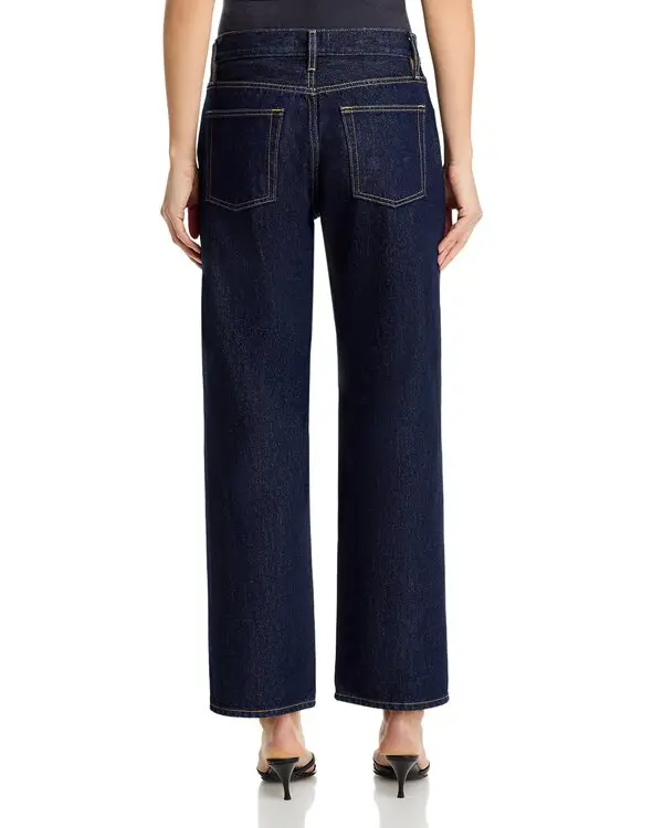 FRAME The Hang Long Straight Jeans - Rinse