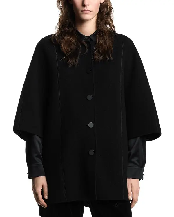 Emporio Armani Reversible Cape Coat