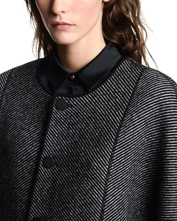 Emporio Armani Reversible Cape Coat