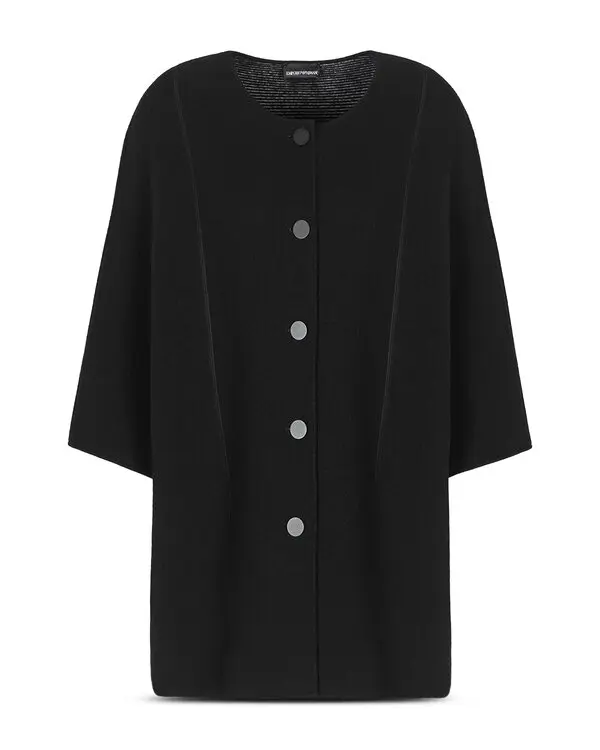 Emporio Armani Reversible Cape Coat