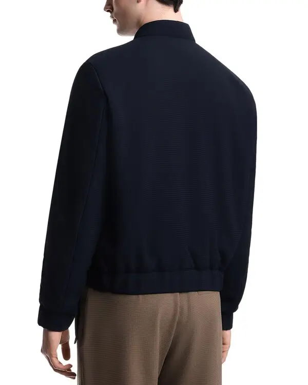 Emporio Armani Regular Fit Blouson Jacket - Vulcan
