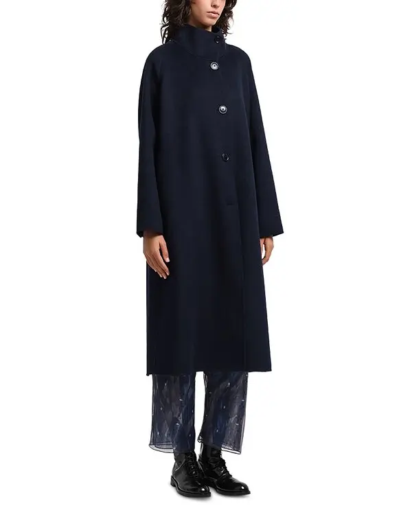Emporio Armani Double Faced Belted Coat