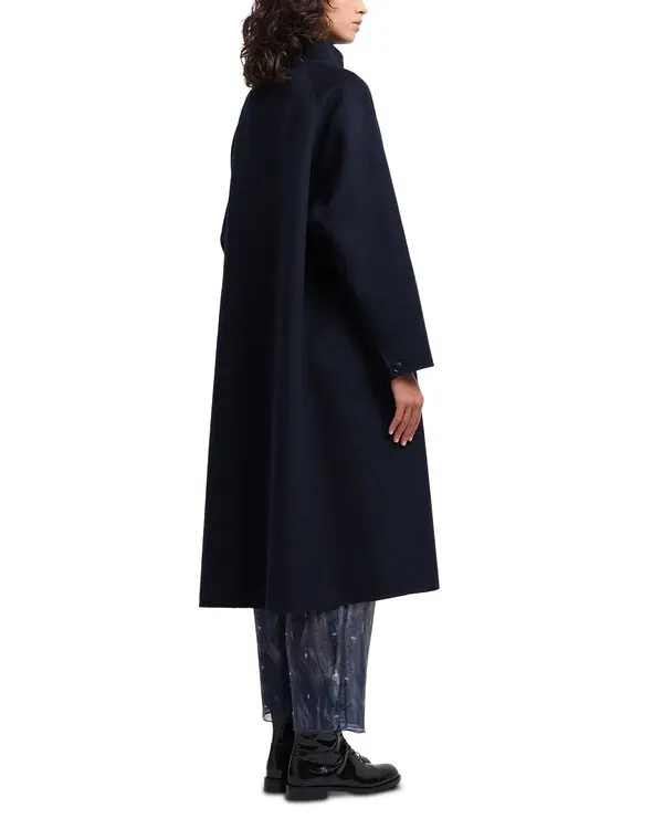 Emporio Armani Double Faced Belted Coat