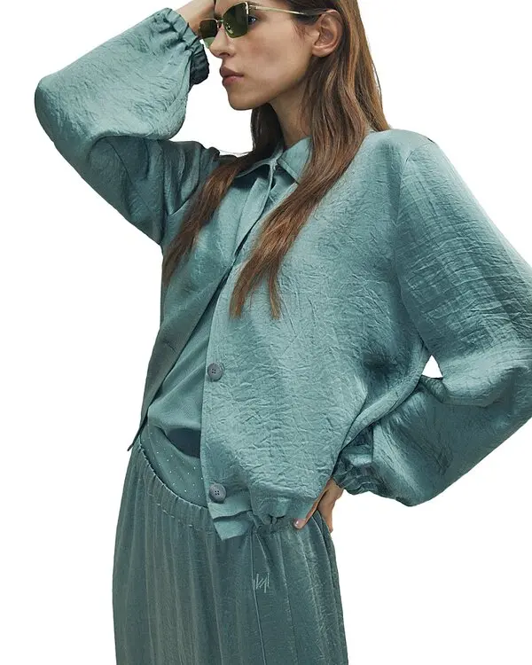 Marella Albatro Crinkle Twill Jacket