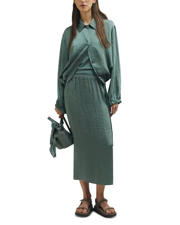 Marella Albatro Crinkle Twill Jacket