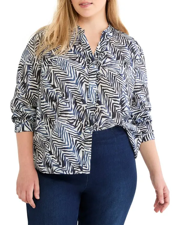 NIC+ZOE Inked Lines Shirt