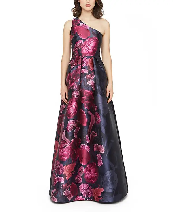 KAY UNGER Dianna Gown - Dk. Twilight Multi