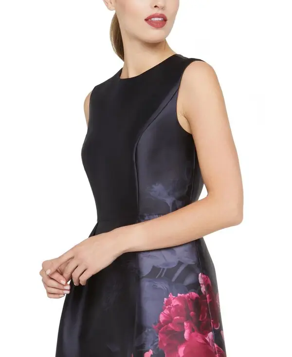 KAY UNGER Landon Tea Length Dress