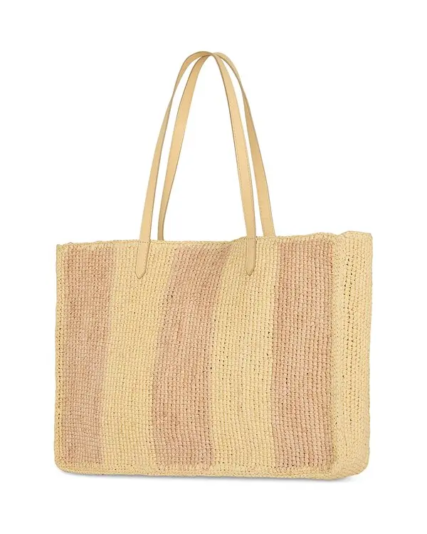 Rebecca Minkoff Large Raffia Tote - Natural