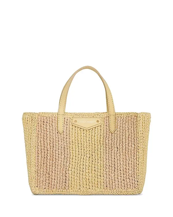 Rebecca Minkoff Mini Raffia Tote - Natural
