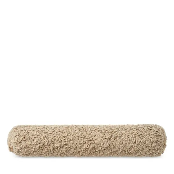 UGG Shira Textured Sherpa Decorative Pillow, 48 X 8 - Mustard Seed