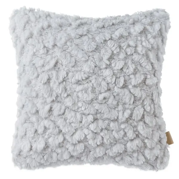 UGG Shira Textured Sherpa Decorative Pillow, 20 X 20 - Stone