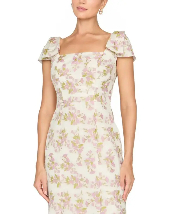 KAY UNGER Arianna Tea Length Dress