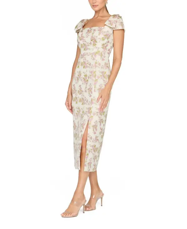 KAY UNGER Arianna Tea Length Dress