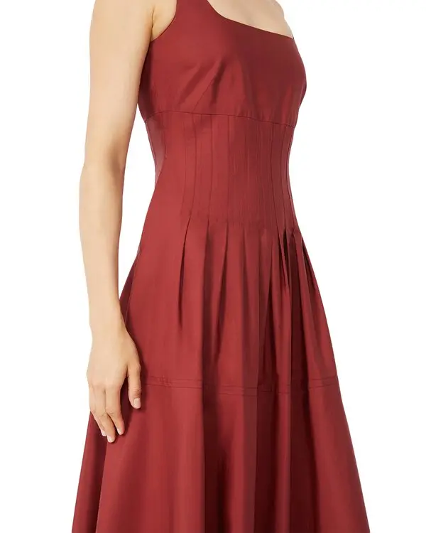 Max Mara Mstfeltre Sleeveless Dress - Brick Red