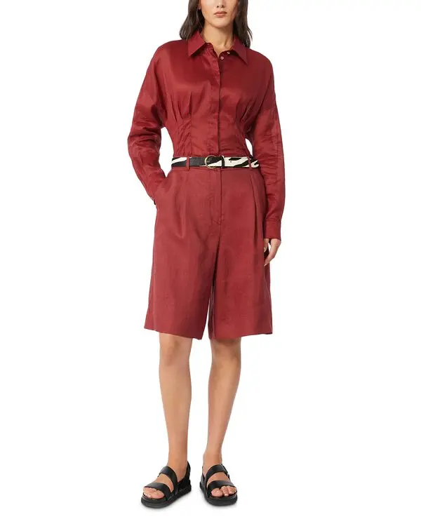 Max Mara Mstora Ramie Canvas Shirt